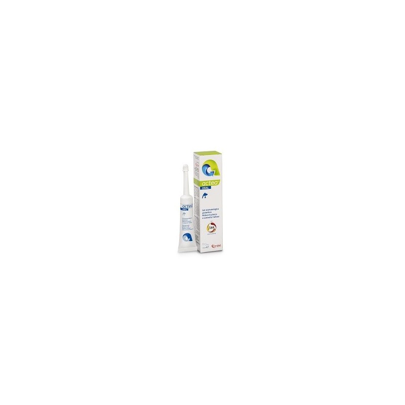 Candioli Actea Oral Gel per Gengivite e Alitosi di Cane e Gatto 15 ml