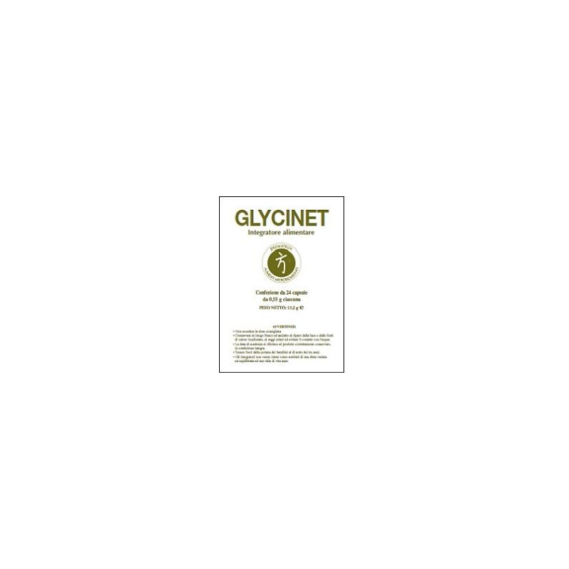 Bromatech Glycinet Integratore l'Equilibrio del Peso 24 capsule