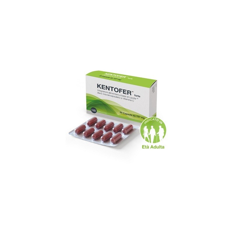 Kentofer Forte Integratore per stanchezza e affaticamento 20 capsule