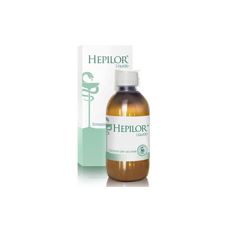 Hepilor Liquido 200 ml Sciroppo Contro Bruciore di Stomaco e Reflusso