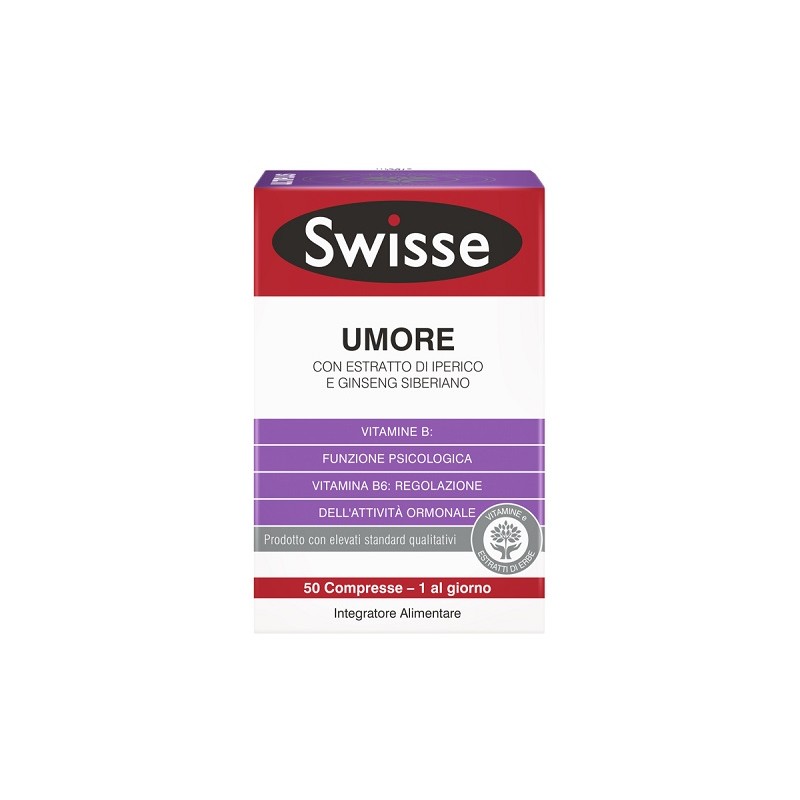 Swisse Umore integratore per la salute psicologica 50 compresse
