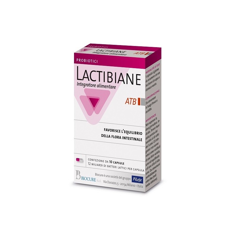 Lactibiane ATB Integratore a base di probiotici per flora intestinale