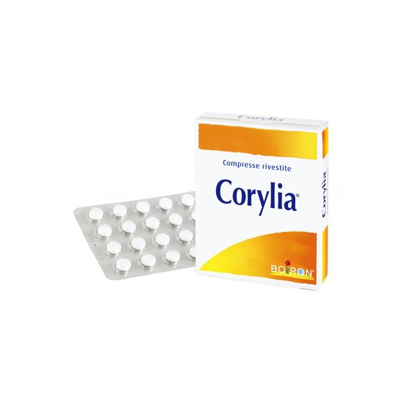 Corylia 40 compresse rivestite medicinale omeopatico per raffreddore