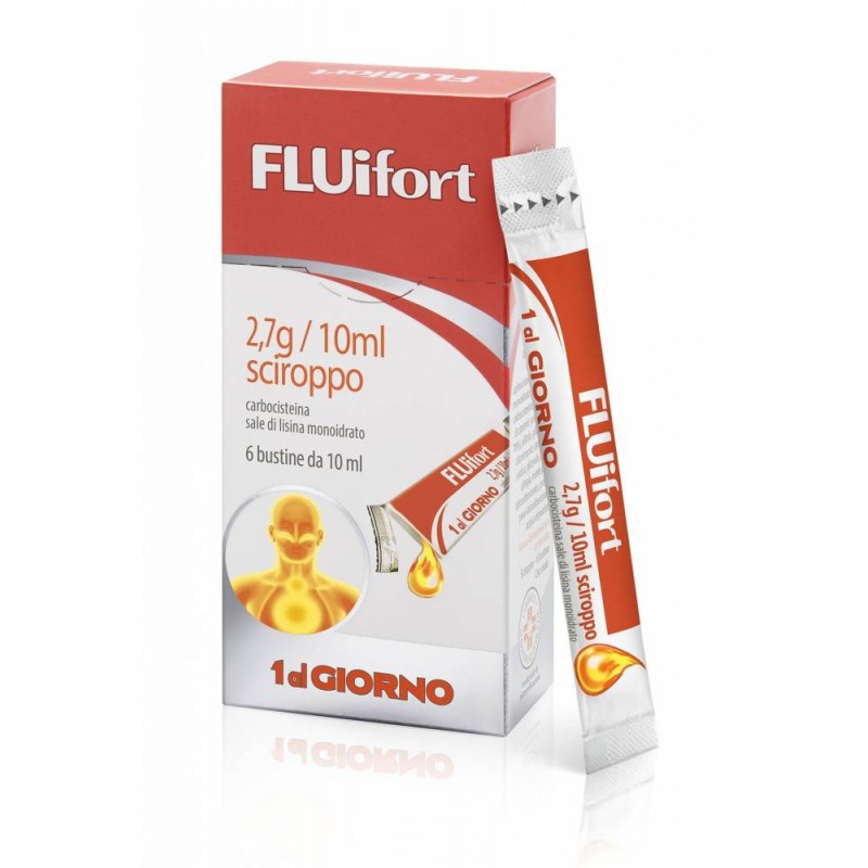 Fluifort 2,7 g/10 ml sciroppo 12 bustine