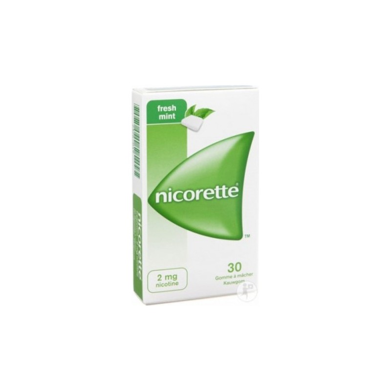 Nicorette 2 mg 30 gomme da masticare medicate gusto menta