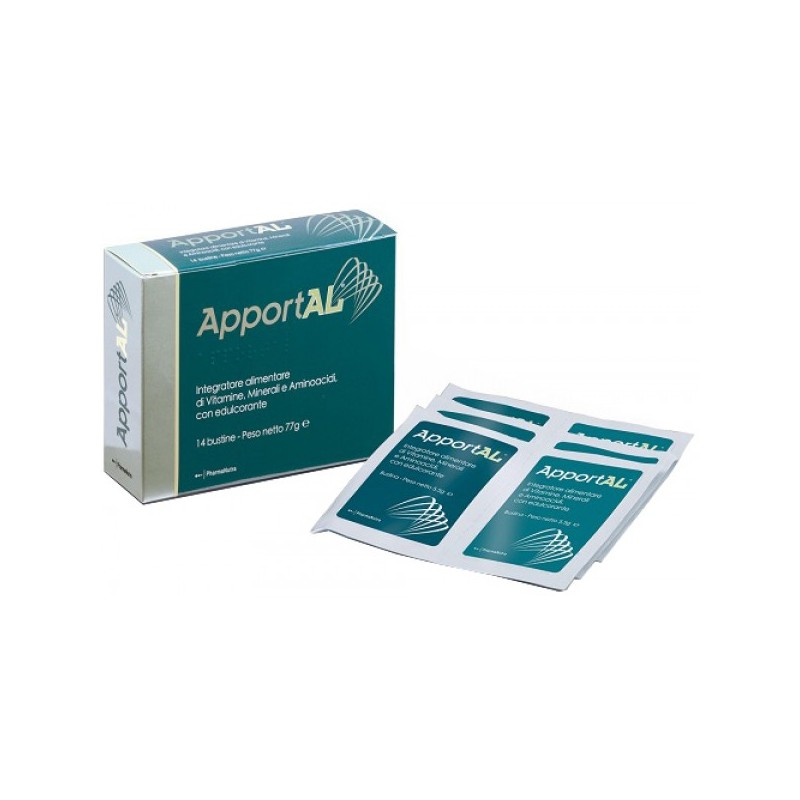 Apportal 14 bustine - Integratore di vitamine e minerali - Farmacia Centrale Amato