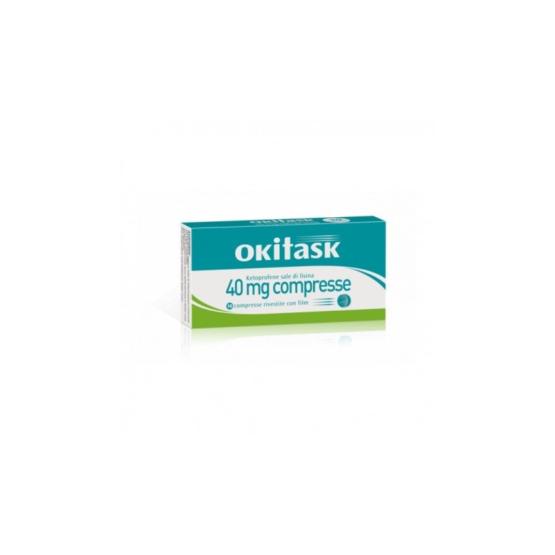 Okitask 40 mg 10 compresse rivestite