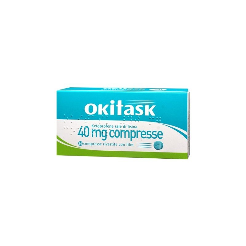Okitask 40 mg 20 compresse rivestite