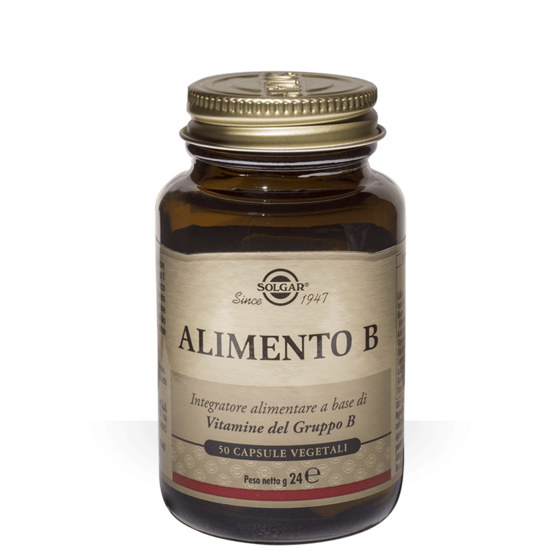 Solgar Alimento B - Integratore di vitamine del gruppo B 50 capsule