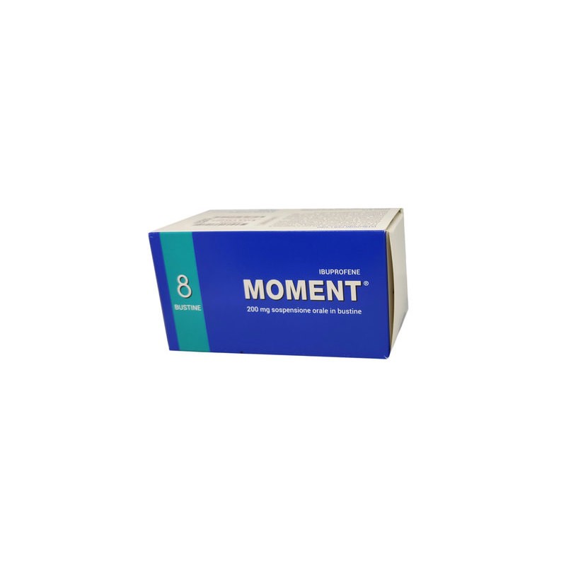 Moment sospensione orale 8 bustine 200 mg