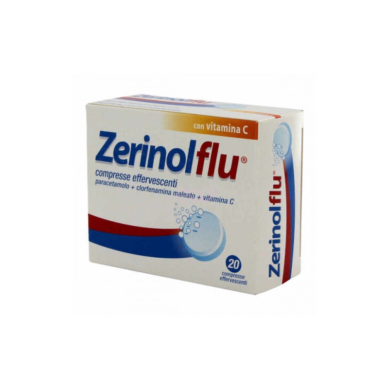 Zerinolflu 20 compresse effervescenti