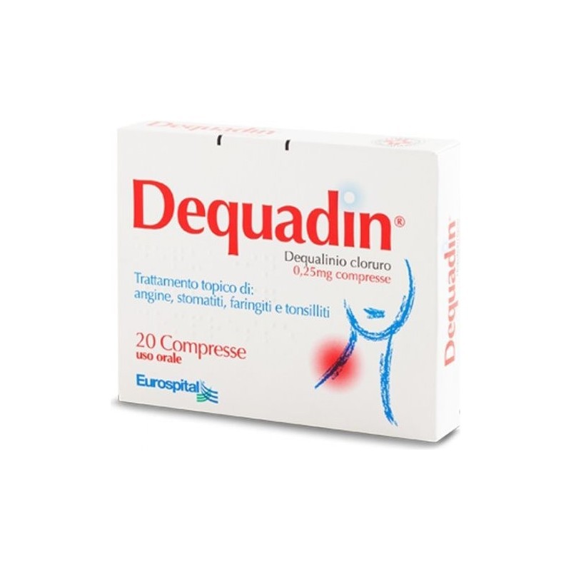 Dequadin 0,25 mg 20 compresse