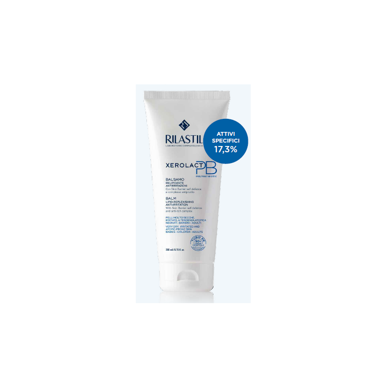 Rilastil Xerolact PB - Balsamo corpo pelle molto secca e atopica