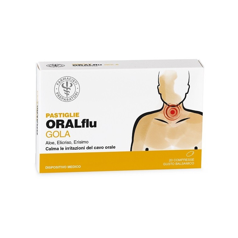 LFP ORALFLU GOLA 20 COMPRESSE - Farmacia Centrale Amato