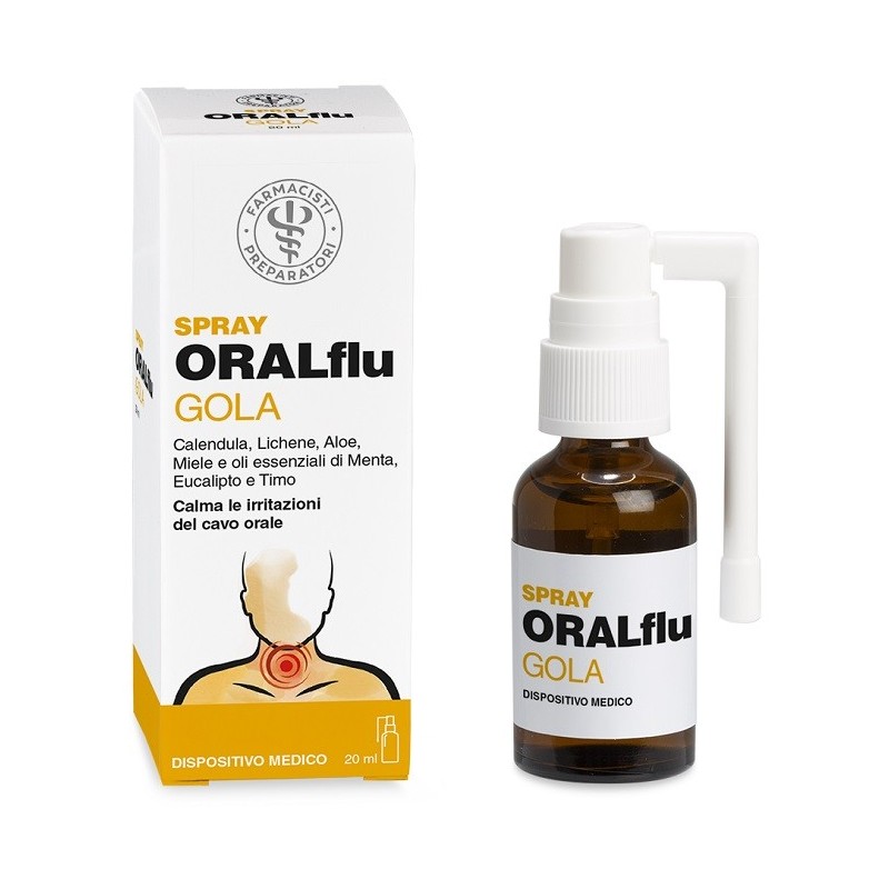 LFP ORALFLU GOLA SPRAY 20 ML - Farmacia Centrale Amato