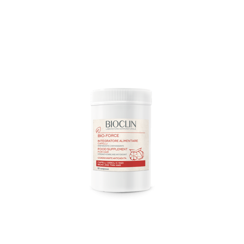 Bioclin Bio Force Integratore anticaduta per capelli deboli e radi