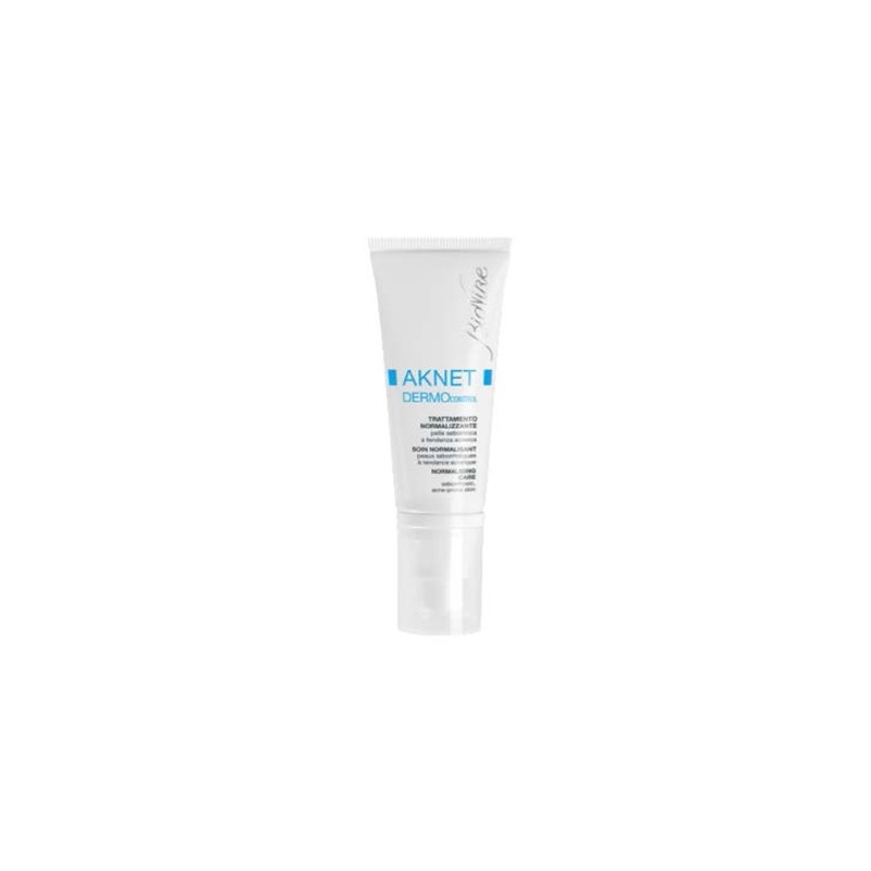 BioNike Aknet Dermocontrol gel crema viso riequilibrante pelle acneica