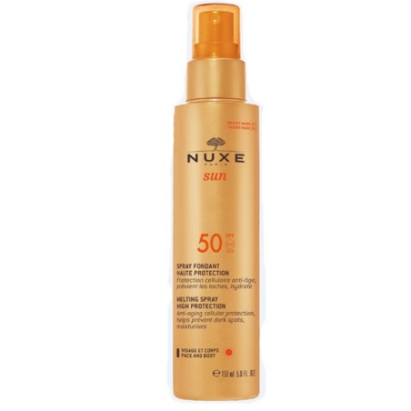 Nuxe Sun Protezione solare spray SPF 50 per viso e corpo 150 ml
