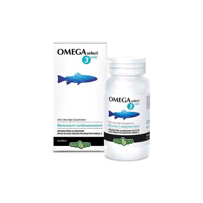 Erba Vita Omega Select 3 Integratore per la Salute Cardiovascolare