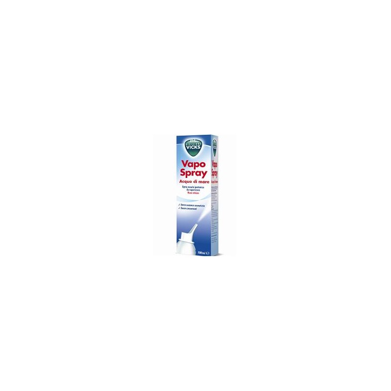 Vicks Vapo Spray Acqua di Mare per naso chiuso 100 ml