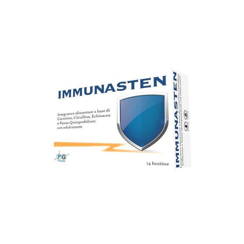 Immunasten 14 bustine - Integratore per difese immunitarie ed energia