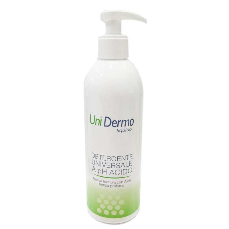Uniderm Unidermo Liquido Detergente corpo con ph acido 400 ml