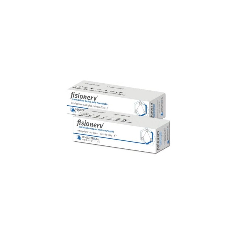 Fisionerv Emulgel gel topico per neuropatie infiammatorie 50 g