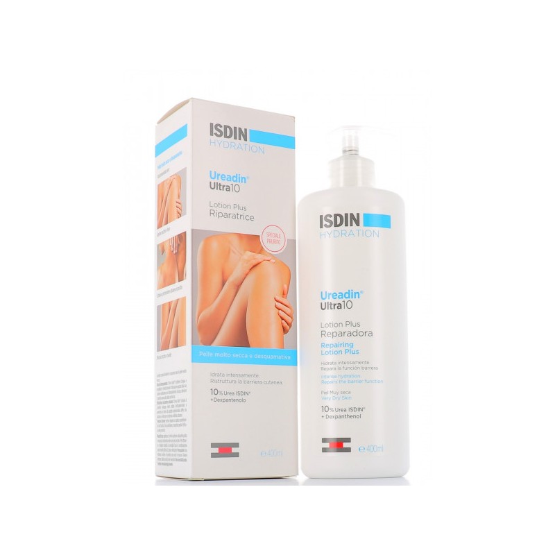 ISDIN Ureadin Ultra 10 Crema riparatrice con Urea al 10% 400 ml