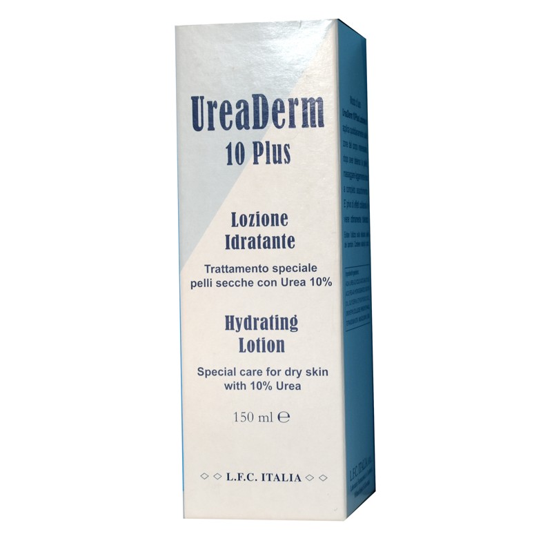 Ureaderm 10 Plus Lozione idratante per Pelle Secca con Urea 150 ml