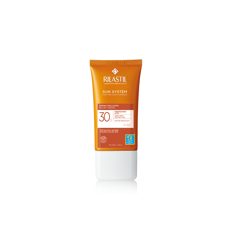 Rilastil Sun System Crema Protezione Solare Viso SPF 30 - 50 ml