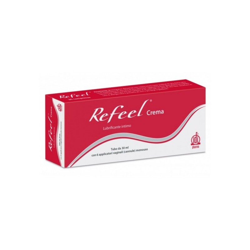 Refeel Crema vaginale lubrificante per secchezza e atrofia 30 ml