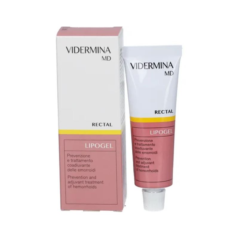 Vidermina Rectal Lipogel per Prevenire e Trattare le Emorroidi 30ml