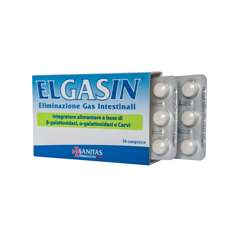 Elgasin Integratore per la motilità intestinale 30 compresse