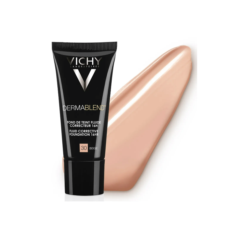 Vichy Dermablend 30-Beige fondotinta fluido correttivo SPF 25 30 ml