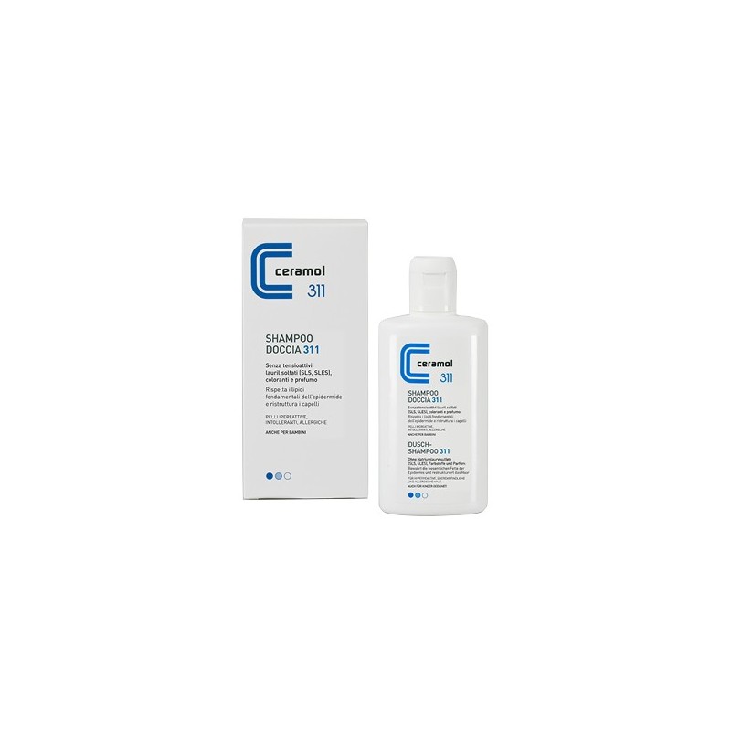 Ceramol 311 Shampoo Doccia corpo e capelli per pelle intollerante 200ml