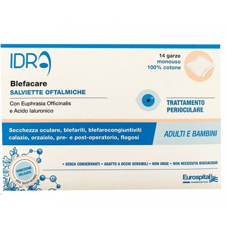 Blefacare Idra Salviette Oftalmiche per secchezza oculare e blefarite ...