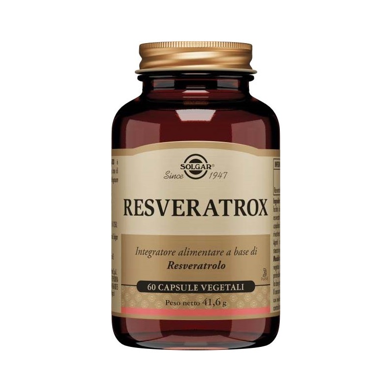 Solgar Resveratrox - Integratore antiossidante con resveratrolo