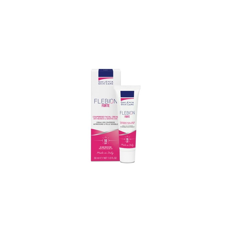 Flebion Forte crema correttiva per couperose arrossamenti SPF 16 30 ml