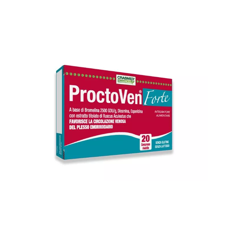 Proctoven Forte Integratore Alimentare Funzionalità Venosa 20cpr
