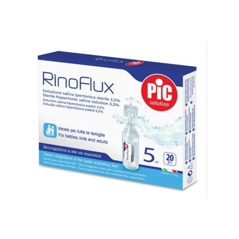 Pic Rinoflux Soluzione nasale ipertonica 20 flaconcini da 5 ml
