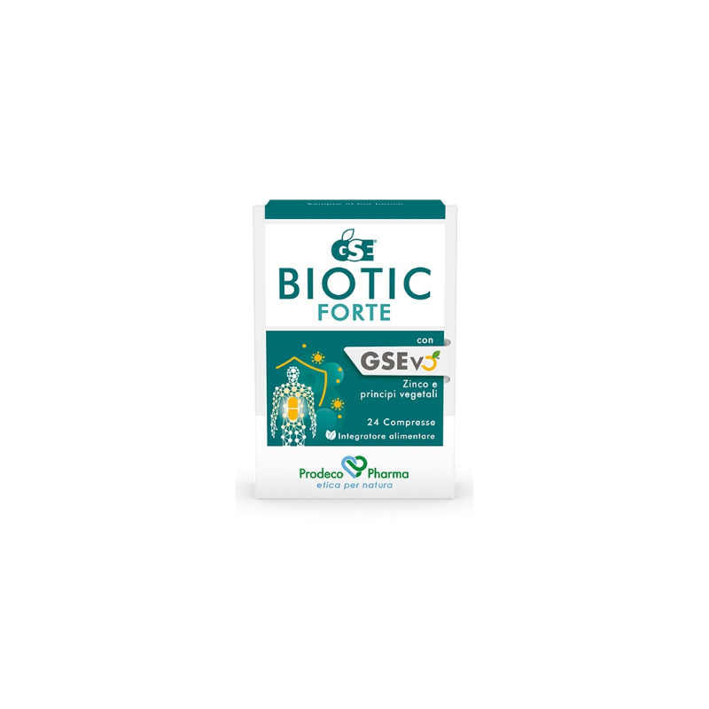 Biotic Forte 24 Compresse Integratore Naturale Contro il Mal di Gola