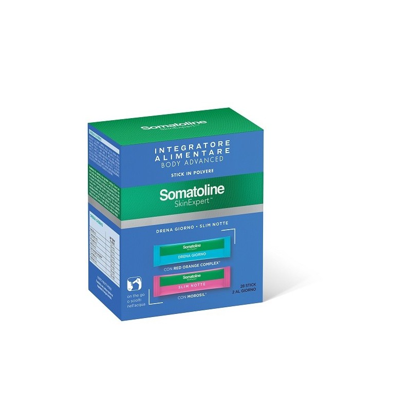 Somatoline Body Advanced Integratore drenante e dimagrante 28 stick