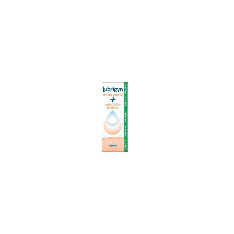 Lubrigyn detergente intimo cremoso 200ml + 15salviette intime delicate